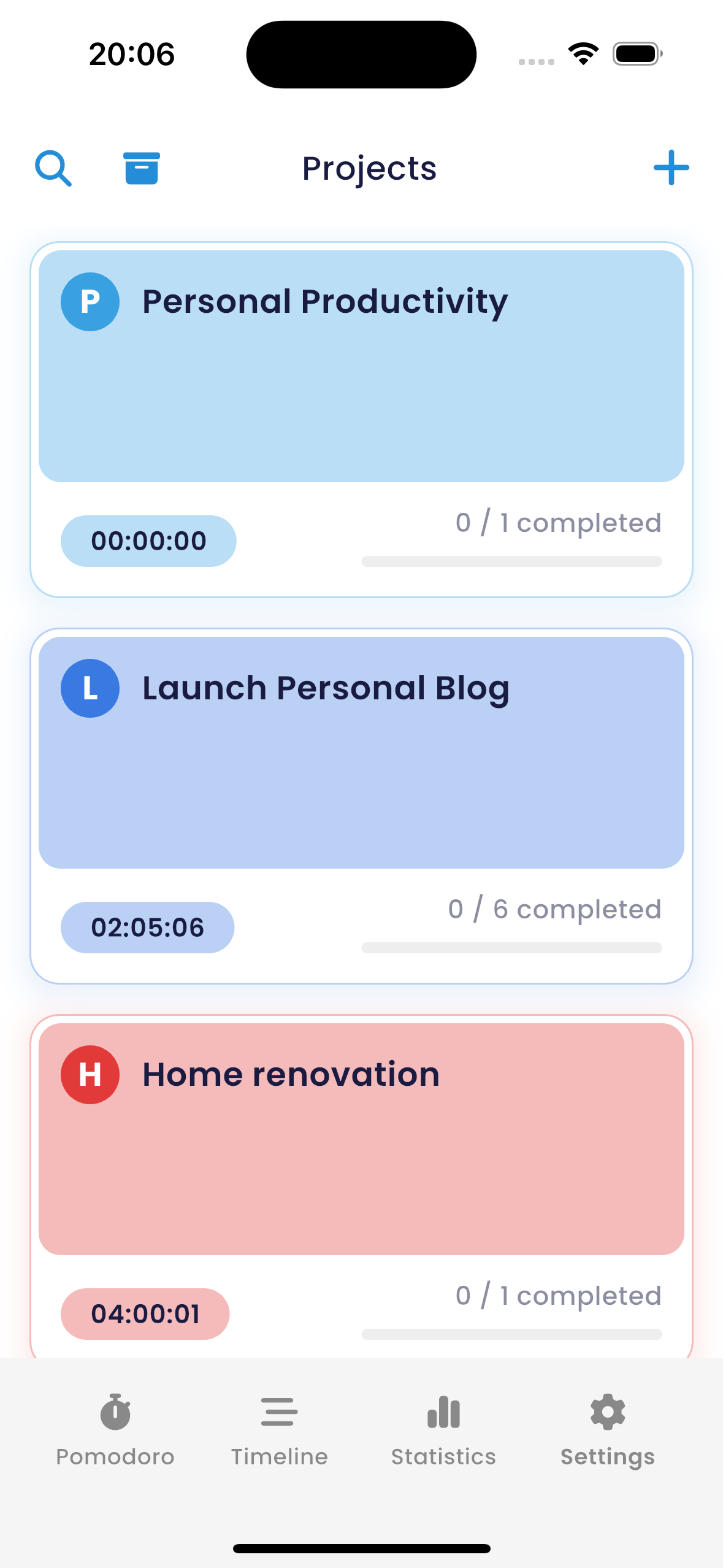 Blueprint - Personal Project Management